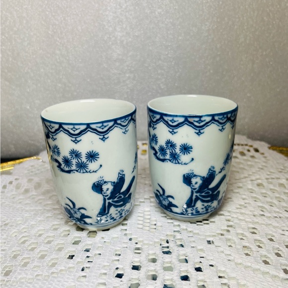 Accents | Vintage Japanese Karako Nabeshima Design Porcelain Cup | Poshmark